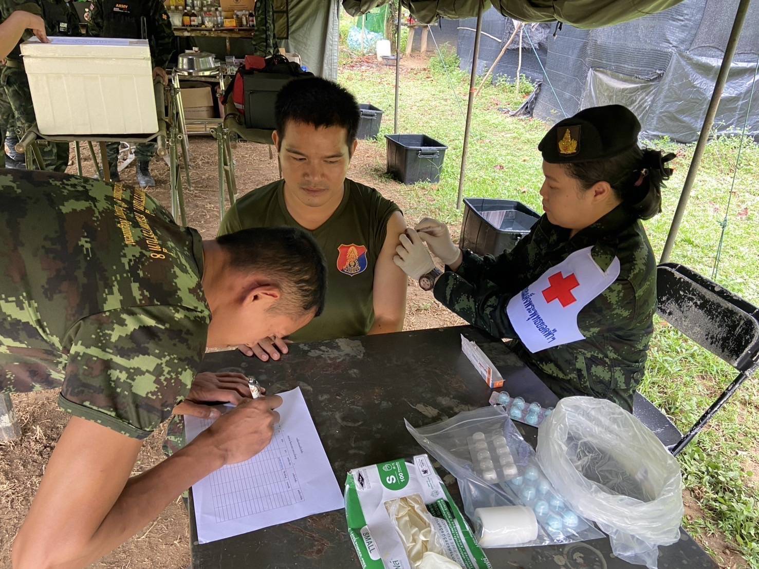 ทบ. ส่งทหารเหล่าแพทย์ทีม M-MCATT ดูแลกำลังพลที่ปฏิบัติราชการสนามชายแดน ประเมินสภาพจิตใจหลังการ ...