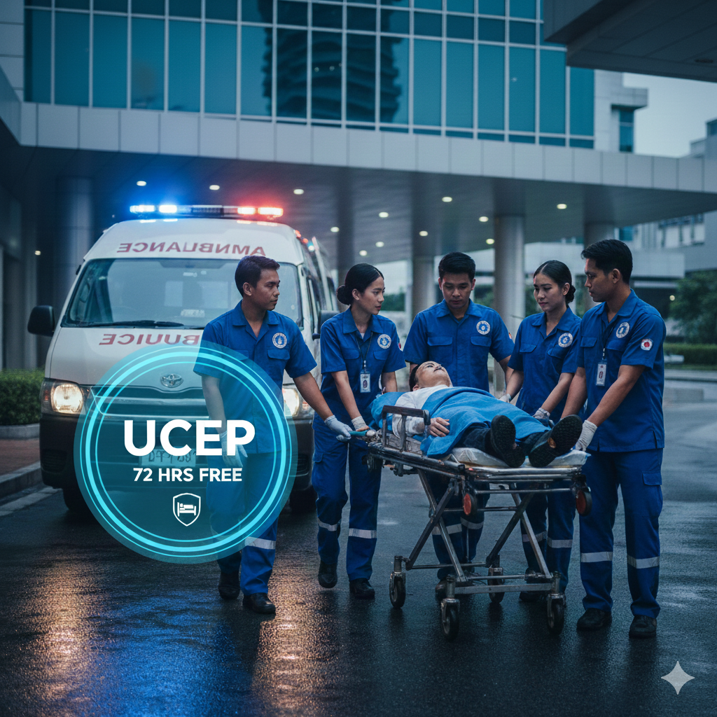 นาทีชีวิตห้ามคิดค่ารักษา! เปิด 6 อาการวิกฤต ที่มีสิทธิใช้ UCEP ฟรี 72 ชั่วโมง ทุกโรงพยาบาล